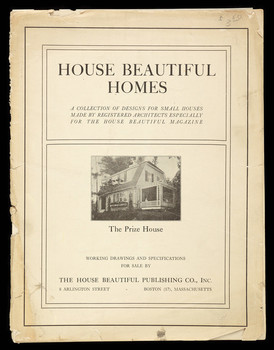 House beautiful homes: a collection of designs for small houses made by ...