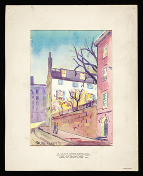 Ellery Sedgwick House, 14 Walnut St. (from Chestnut St. and Mt. Vernon ...