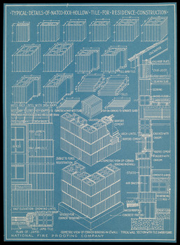Typical details of Natco XXX hollow tile for residence construction ...