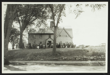 Balch family reunion, John Balch House, Beverly, Mass., August 23, 1923 ...