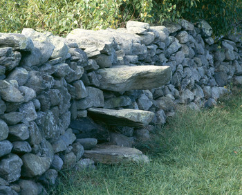 Stone wall with stile, Casey Farm, Saunderstown, R.I. | Historic New ...