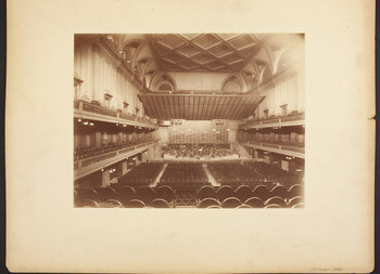 Interior view of the Boston Music Hall facing the stage | Historic New ...