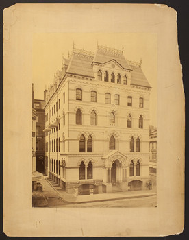 Exterior view of the Sears Building, 199 Washington Street, Boston ...
