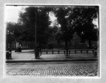 Tremont St. fence of the Common #31 to #32 | Historic New England