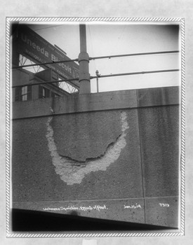 Lechmere Sq., effects of frost | Historic New England