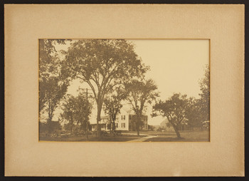 Exterior view of the Broad Oak Farm, 1910 | Historic New England
