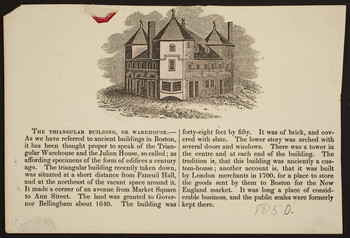 The Triangular Building or Warehouse | Historic New England
